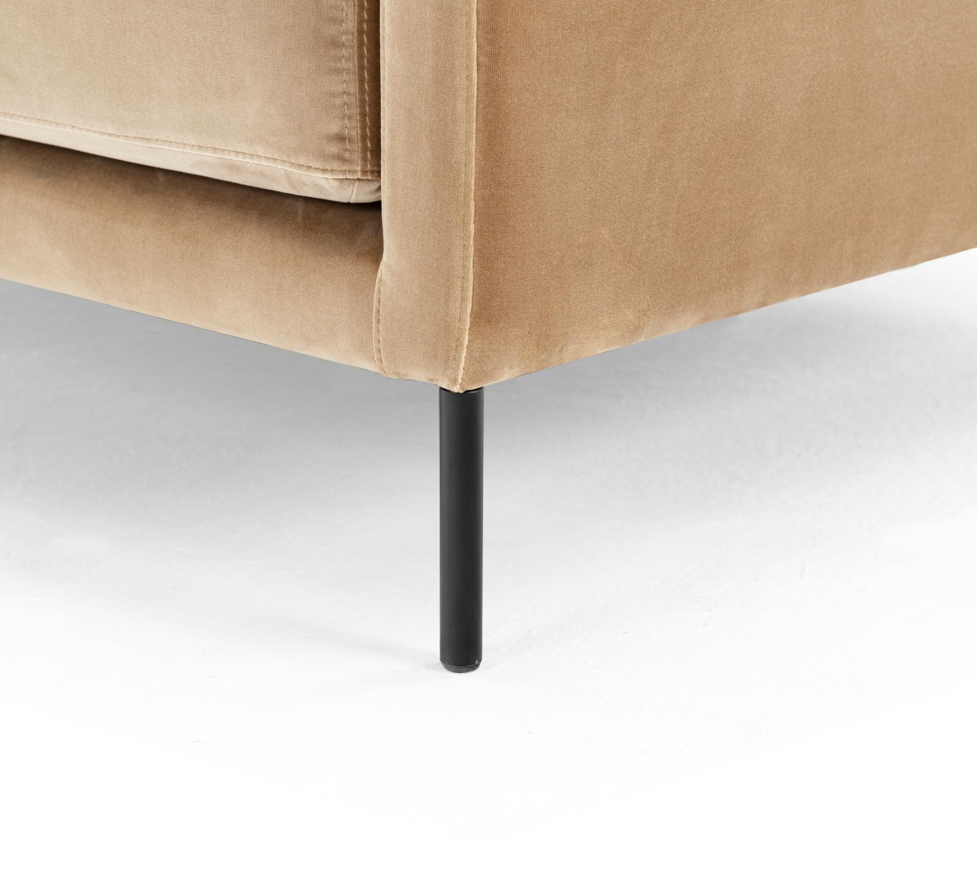 Vincent 1-Sitzer Modul Links Velour Matt Beige | SOFACOMPANY | COCOLI
