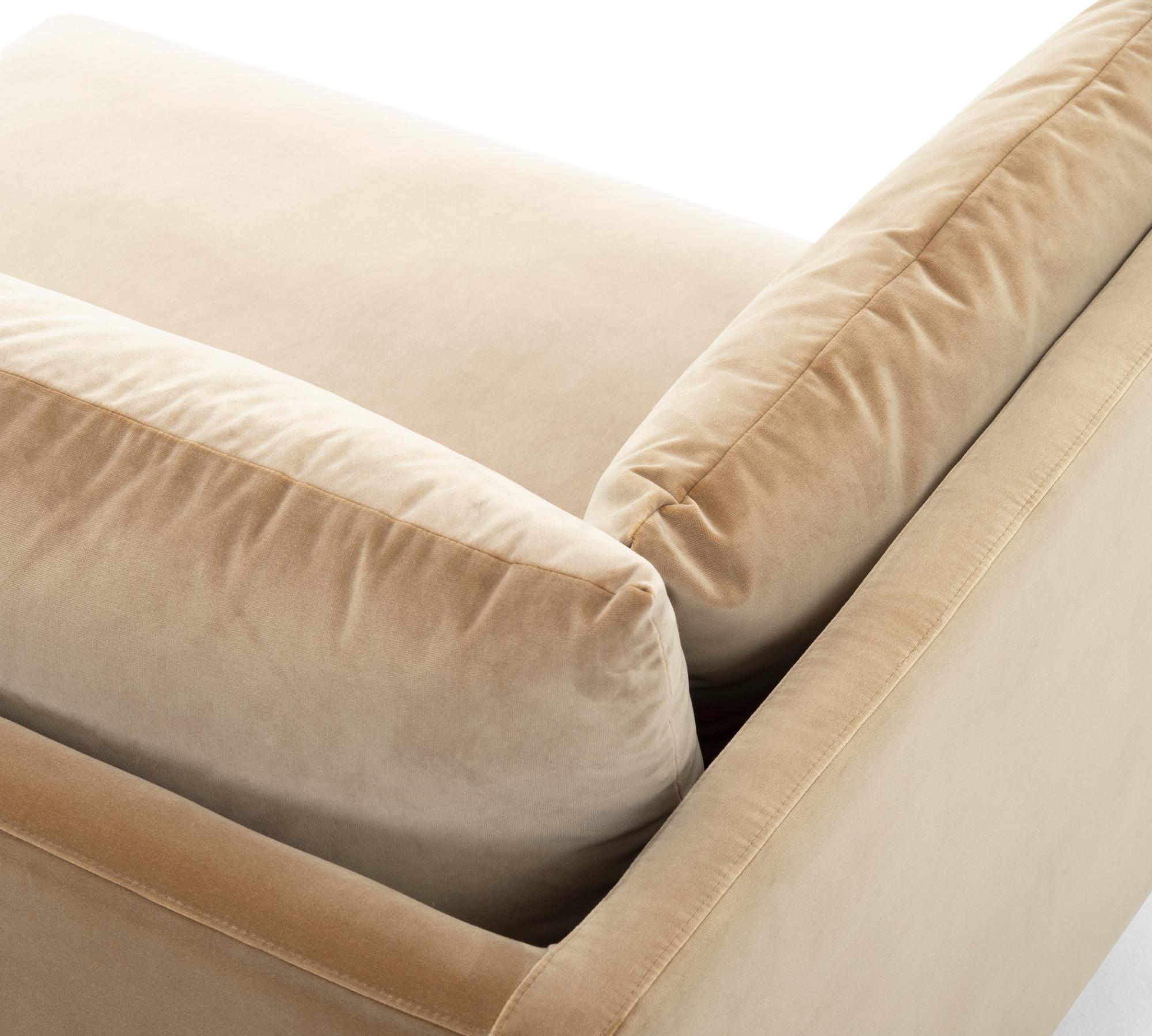 Vincent 1-Sitzer Modul Links Velour Matt Beige | SOFACOMPANY | COCOLI