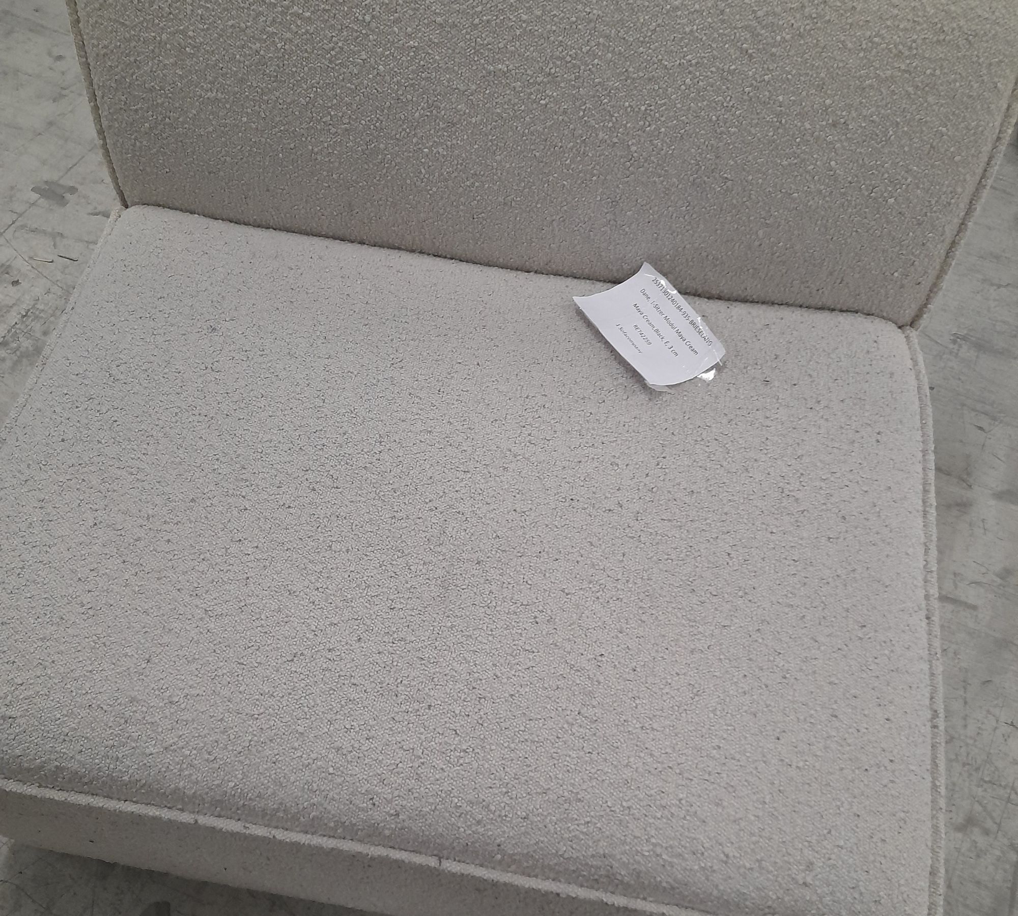 Dane 1-Sitzer Modul Maya Cream | SOFACOMPANY | COCOLI