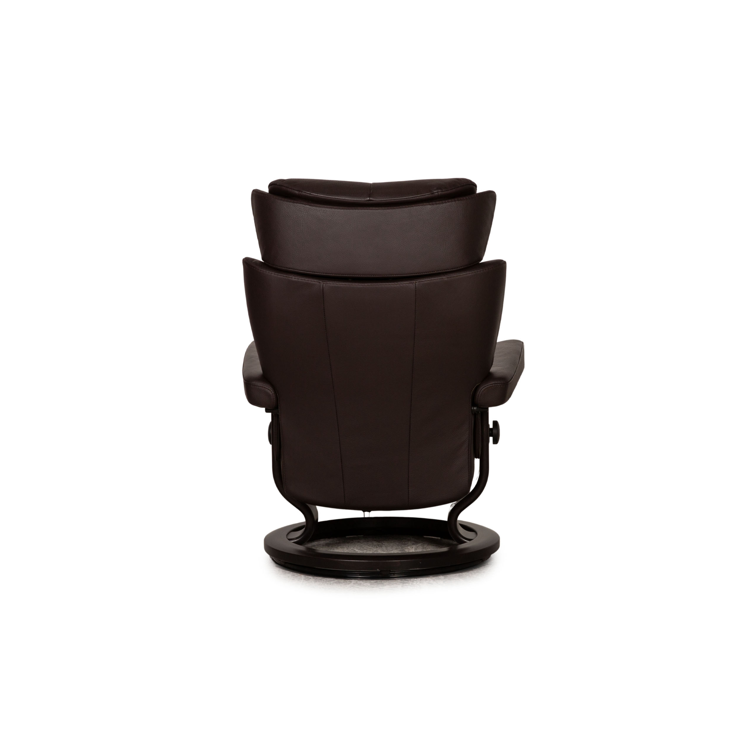 Magic Sessel mit Funktion inkl. Hocker Leder Braun | Stressless | COCOLI Magic Sessel mit Funktion inkl. Hocker Leder Braun | Stressless | COCOLI