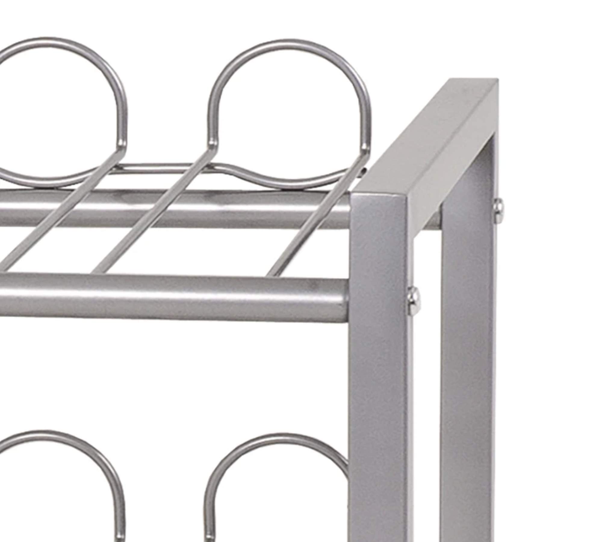 Flaschenregal 0.5L Alufarbig | Home Design | COCOLI