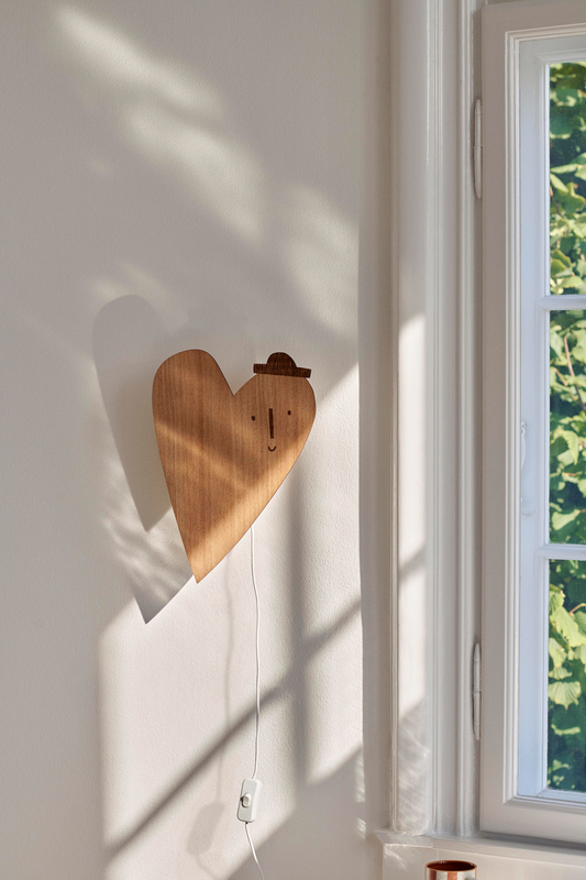 Heart Leuchte Braun | Ferm Living | COCOLI