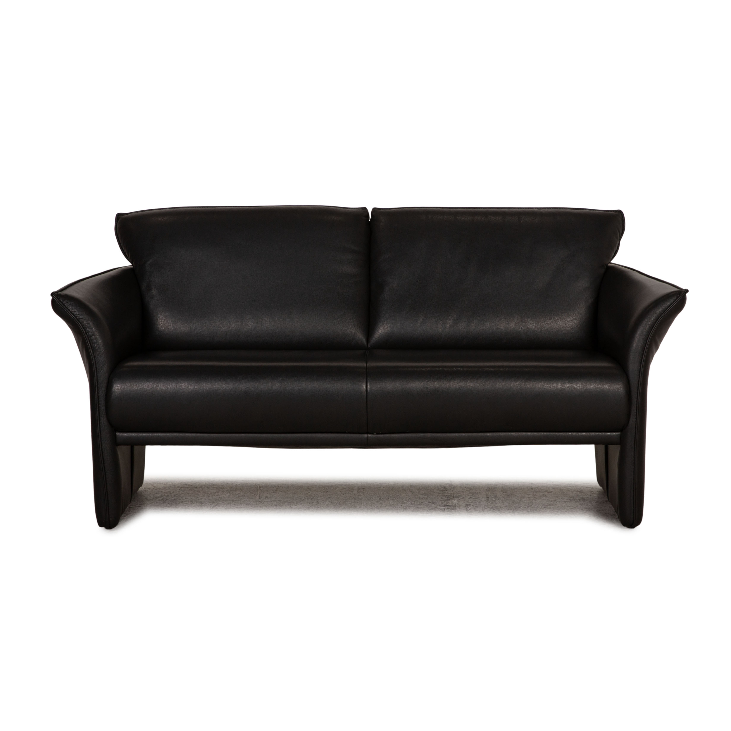 MR 490 Sofa 2-Sitzer Leder Schwarz | Musterring | COCOLI