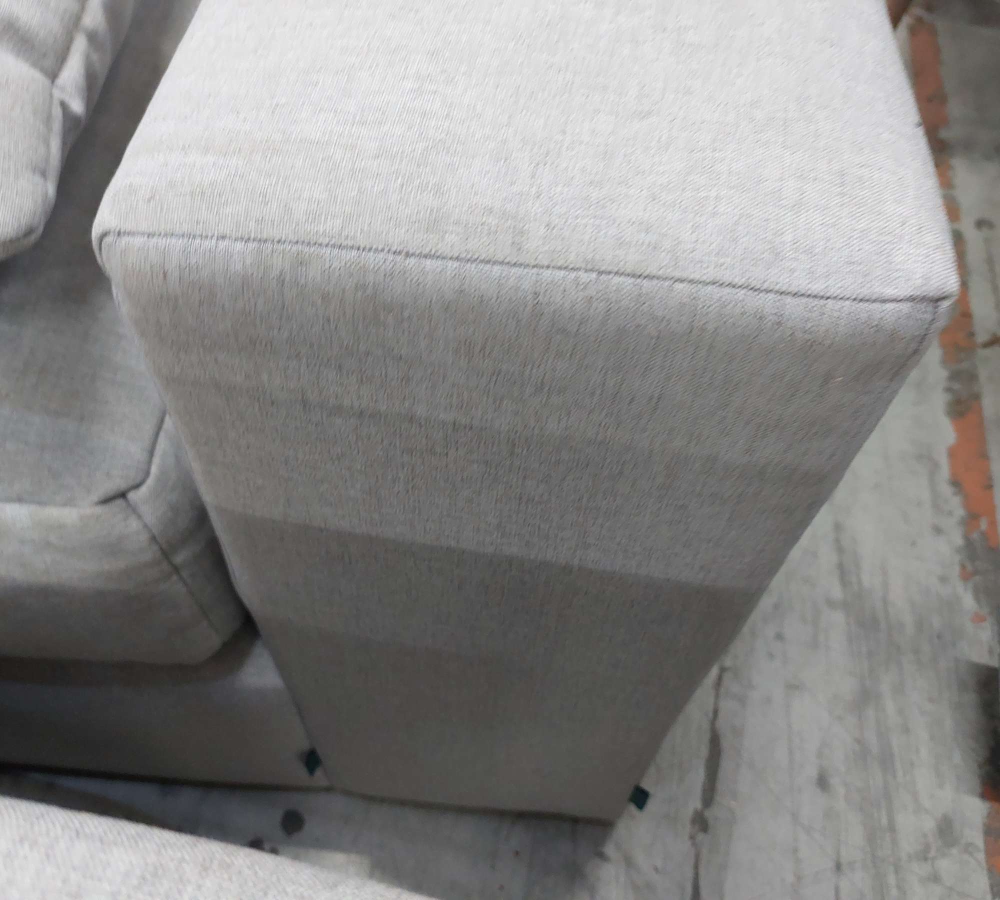 Flayr Ecksofa Webstoff Schiefergrau | MYCS | COCOLI