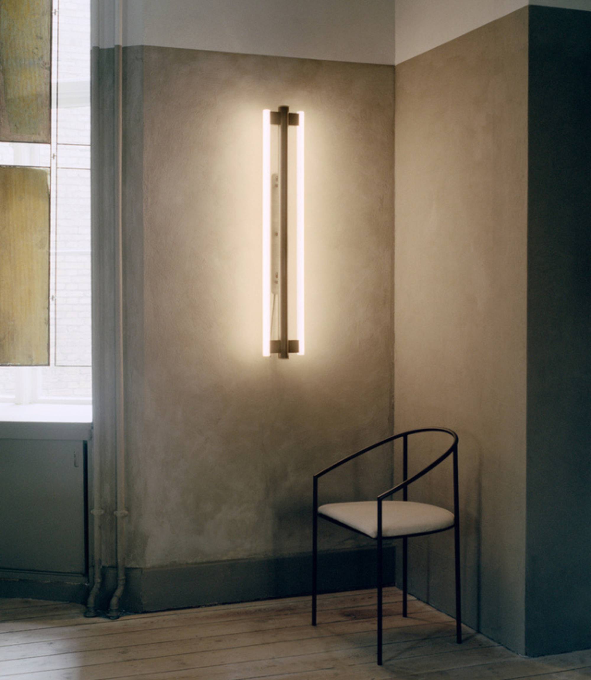 Eiffel double Wandleuchte Metall Schwarz | Frama | COCOLI