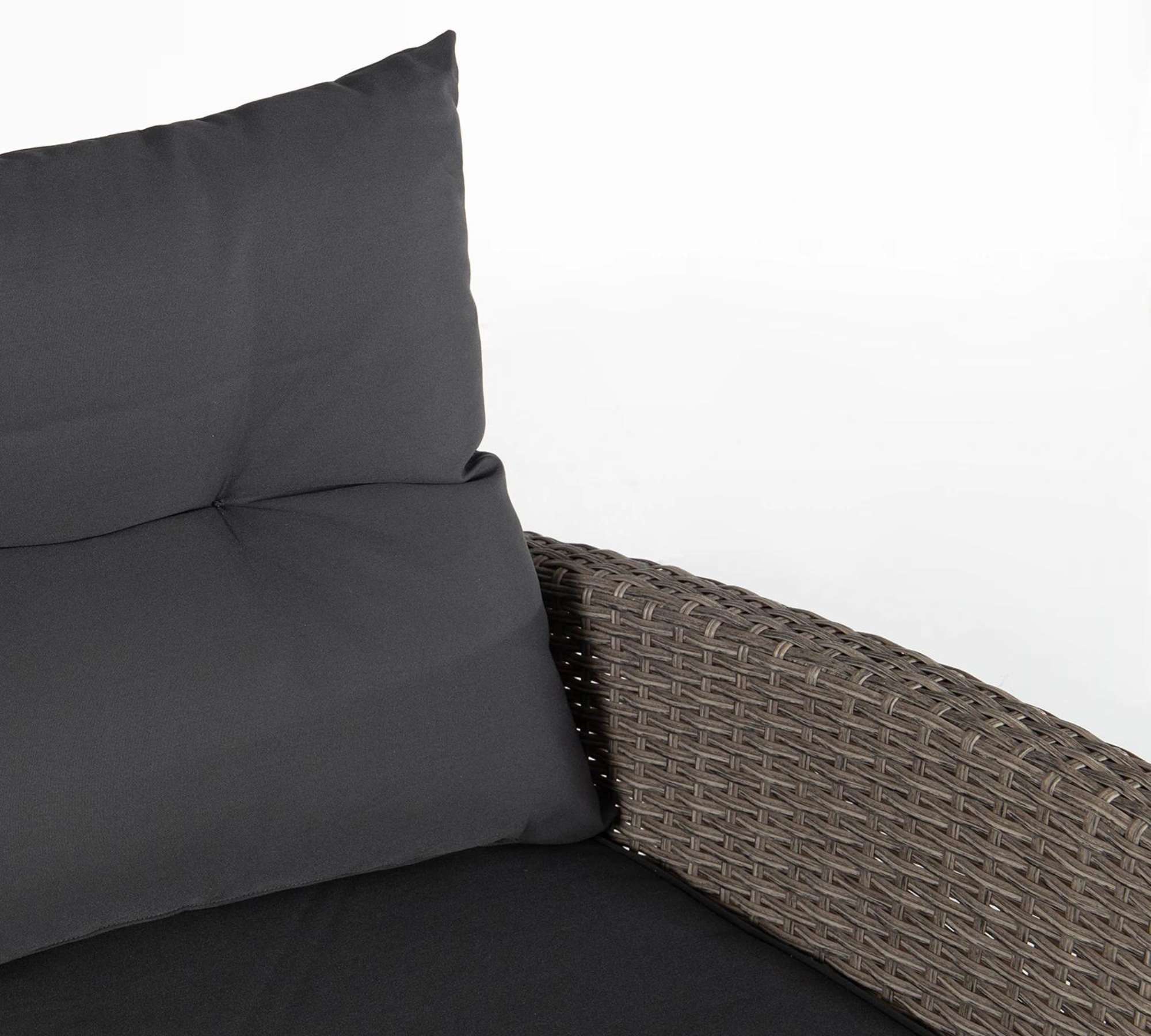 Loungesofa Metall Textil Grau | Jardi | COCOLI