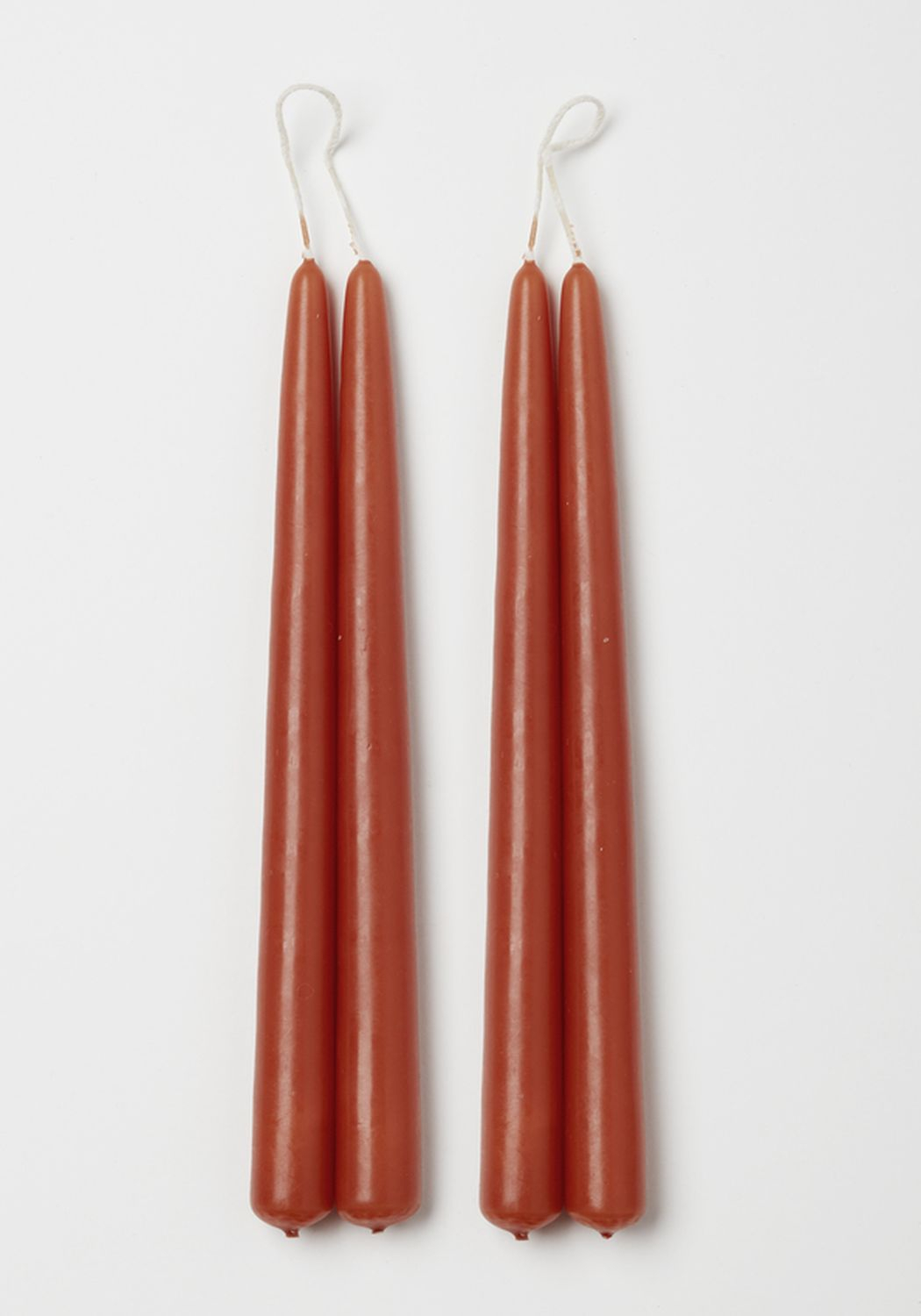 4x Blossom Kerze Wachs Rot | applicata | COCOLI