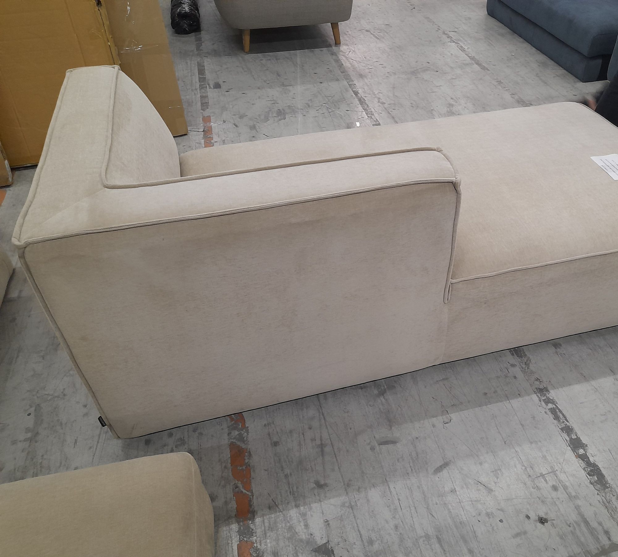 Dane 1-Sitzer Récamiere Links Danny Cream | SOFACOMPANY | COCOLI