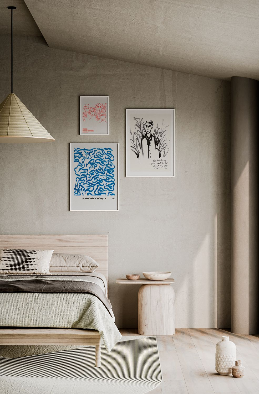 Comfort Poster Blau | Paper Collective | COCOLI
