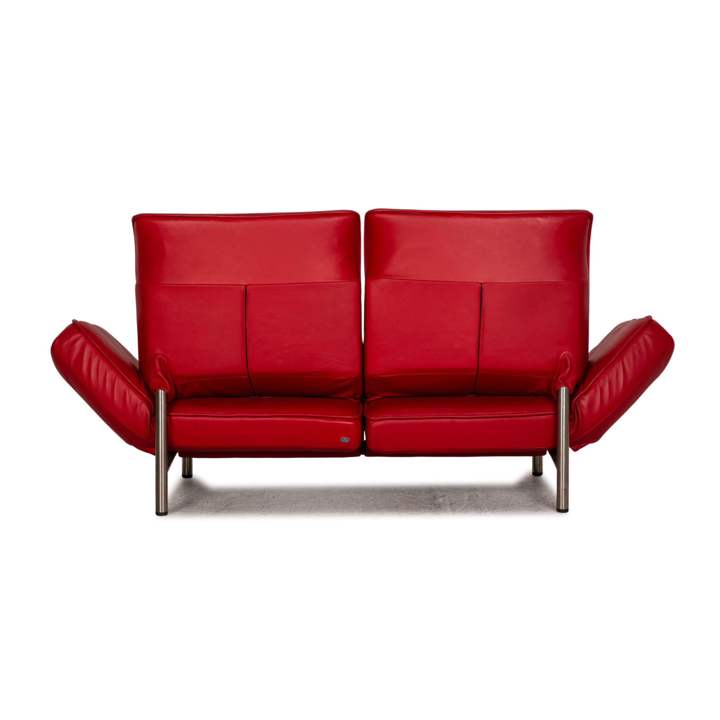 DS 450 Sofa 2-Sitzer mit Funktion Leder Rot | de Sede | COCOLI