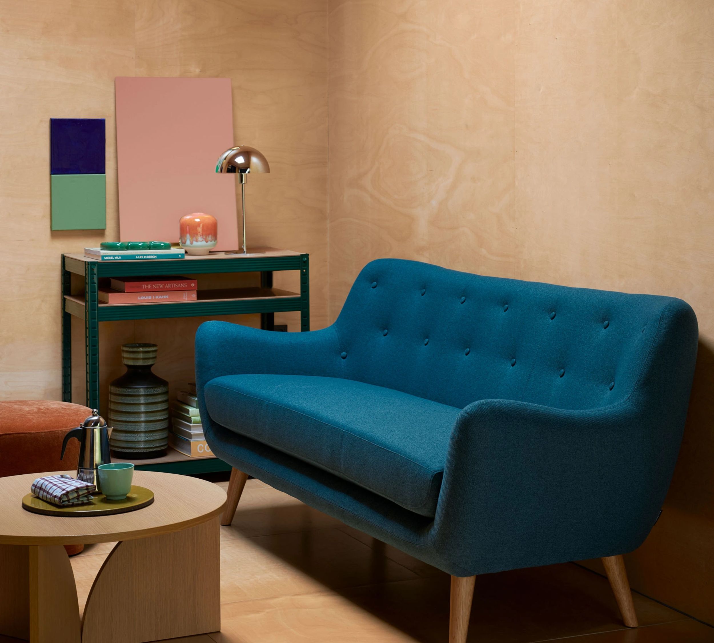 Herman Sofa 3-Sitzer Olena Midnight Blue | SOFACOMPANY | COCOLI