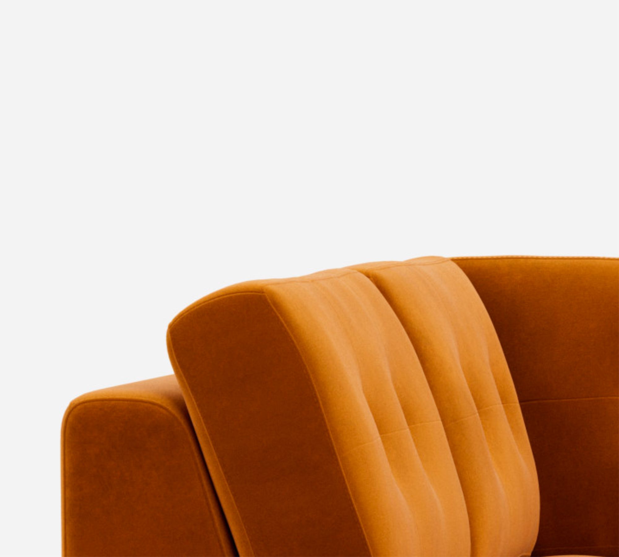 Nelson Sofa Récamiere Links Moss Rust | SOFACOMPANY | COCOLI