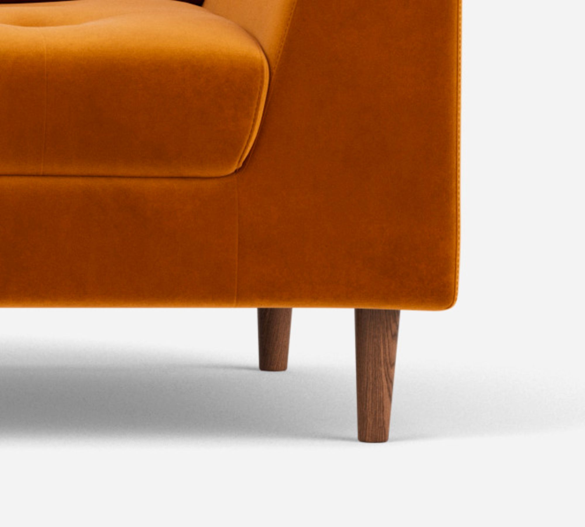 Nelson Sofa Récamiere Links Moss Rust | SOFACOMPANY | COCOLI