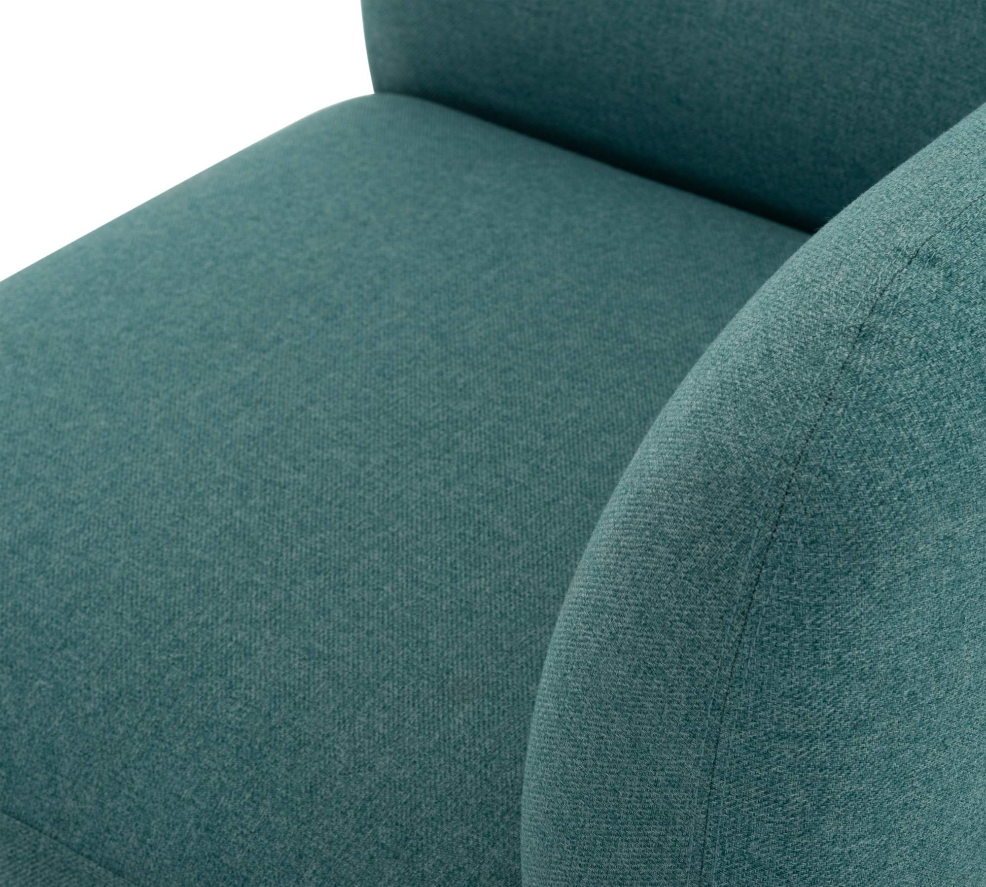 Alfred 1-Sitzer Eckmodul Links Olena Aqua | SOFACOMPANY | COCOLI