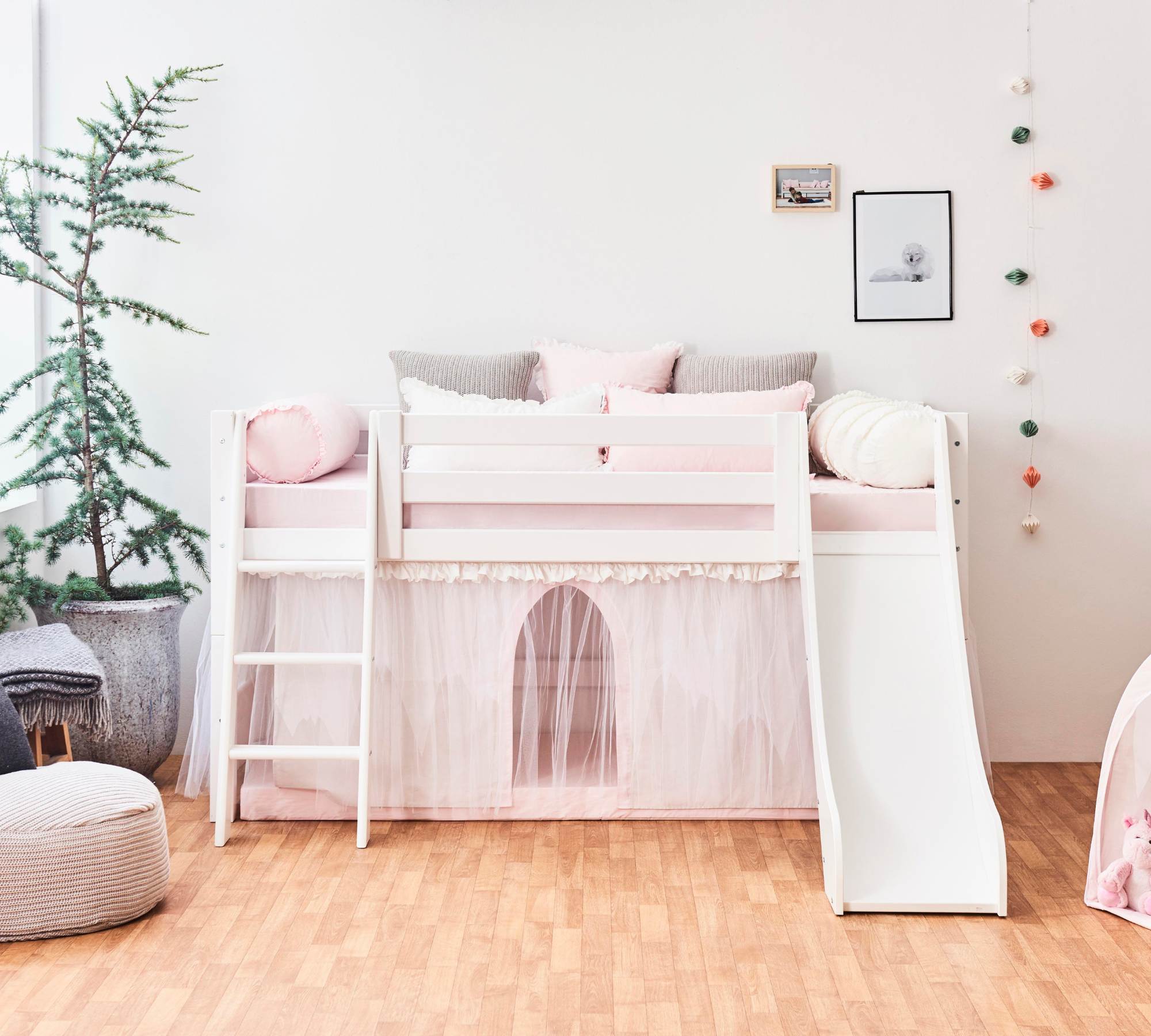 Kinderhochbett mit Rutsche | Living Collection | COCOLI