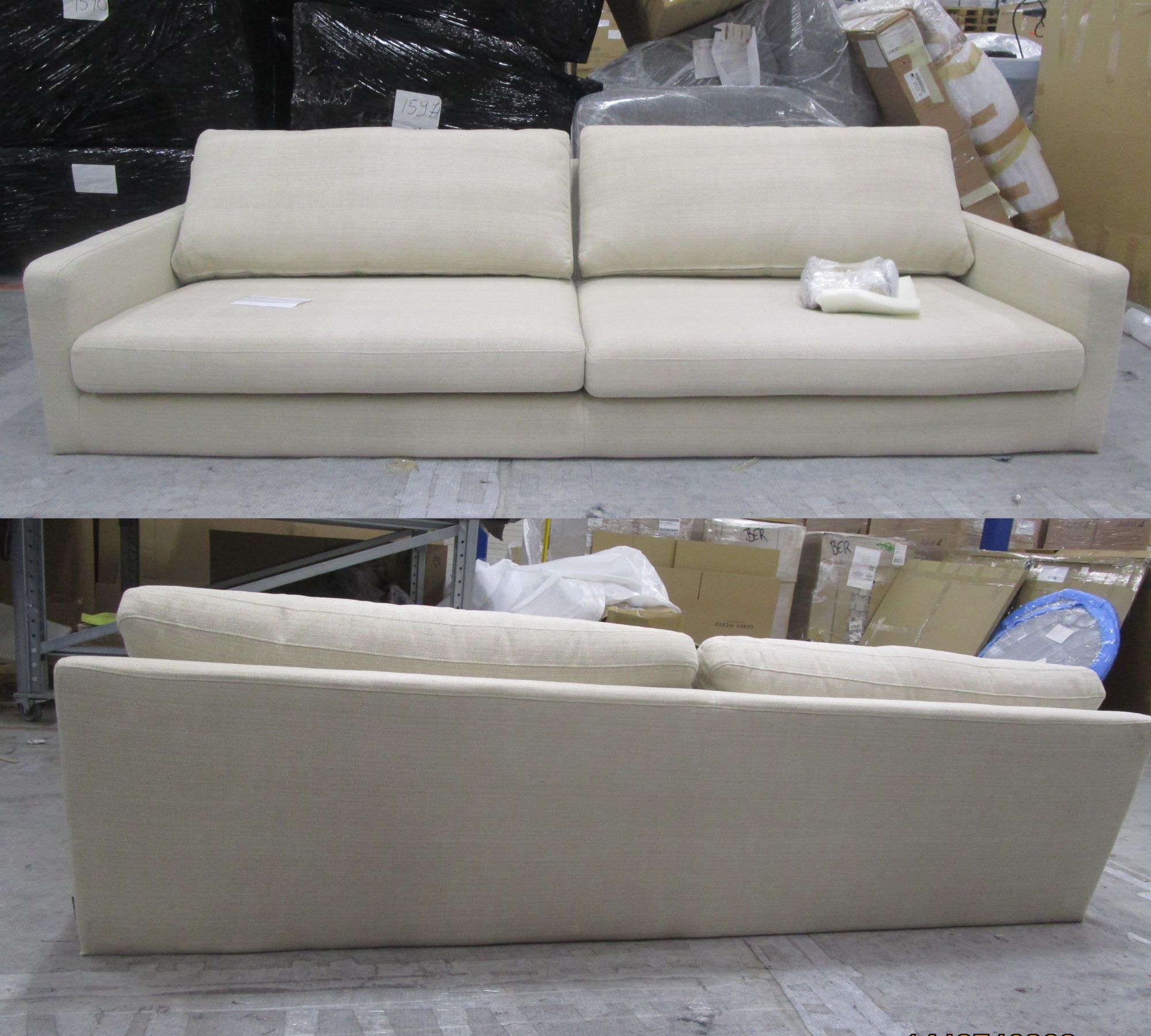 Anna Sofa 3-Sitzer Vega Cream | SOFACOMPANY | COCOLI