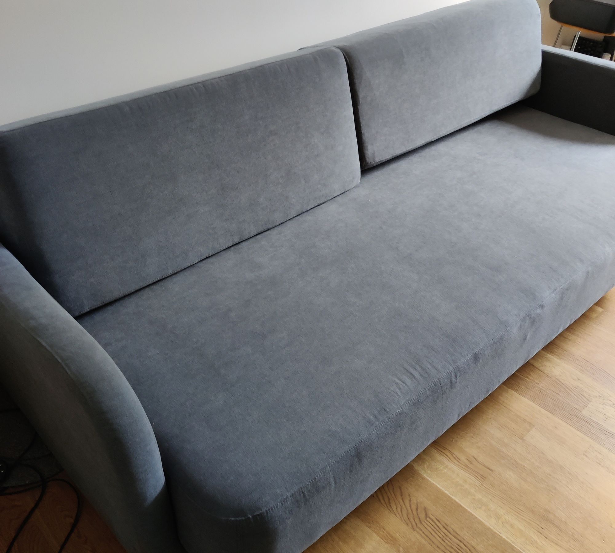 Clara 3-Sitzer Schlafsofa Forest Dust Blue | SOFACOMPANY | COCOLI