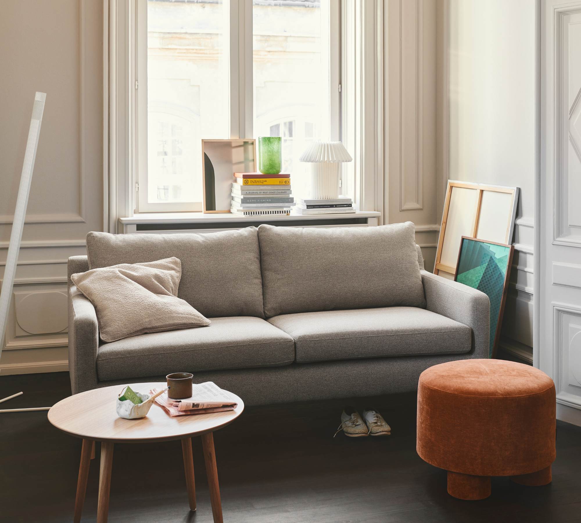 Astha Sofa 2-Sitzer Velour Matt Amber | SOFACOMPANY | COCOLI