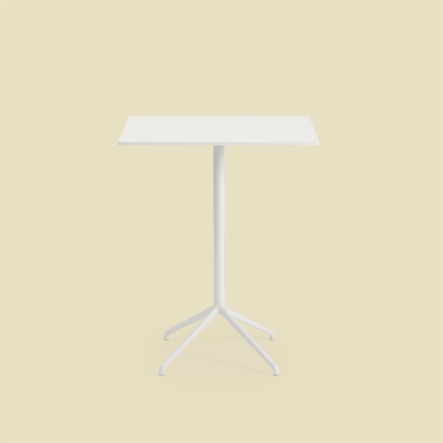 Still Cafe Tisch Metall Holz Weiß | Muuto | COCOLI