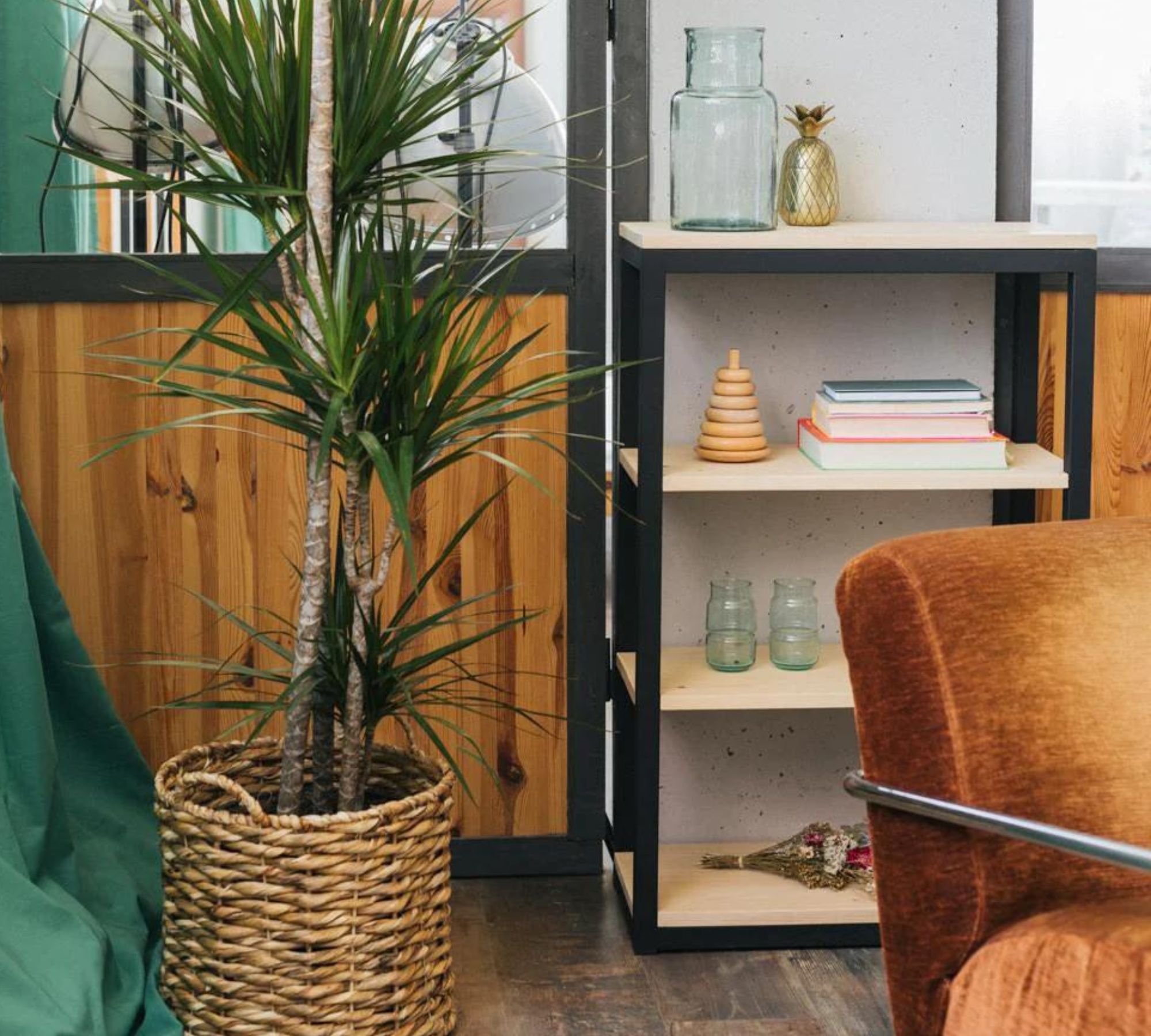 Euria Regal Holz Metall Kiefer | Hannun | COCOLI