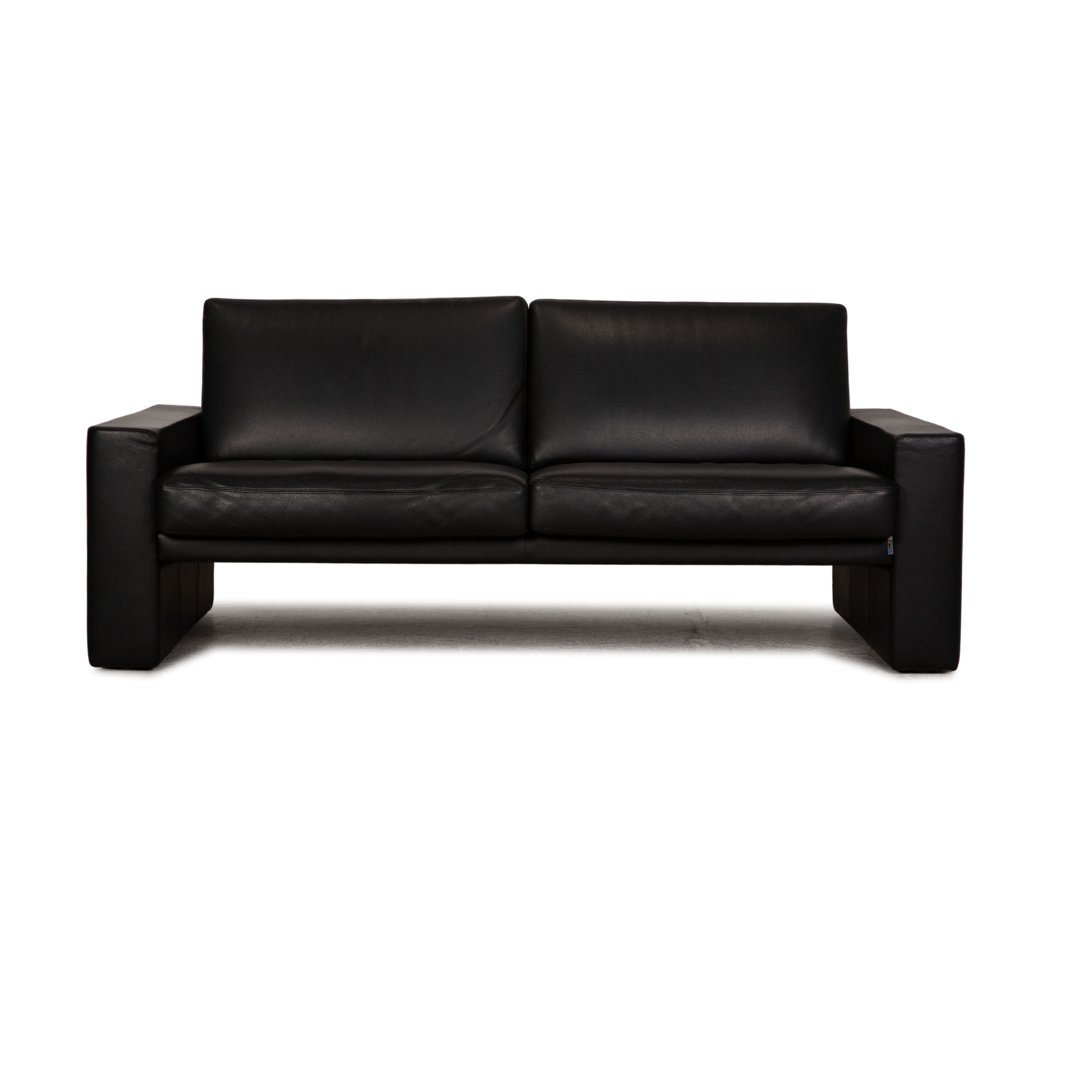 CL 100 Sofa 3-Sitzer Leder Schwarz | Erpo | COCOLI