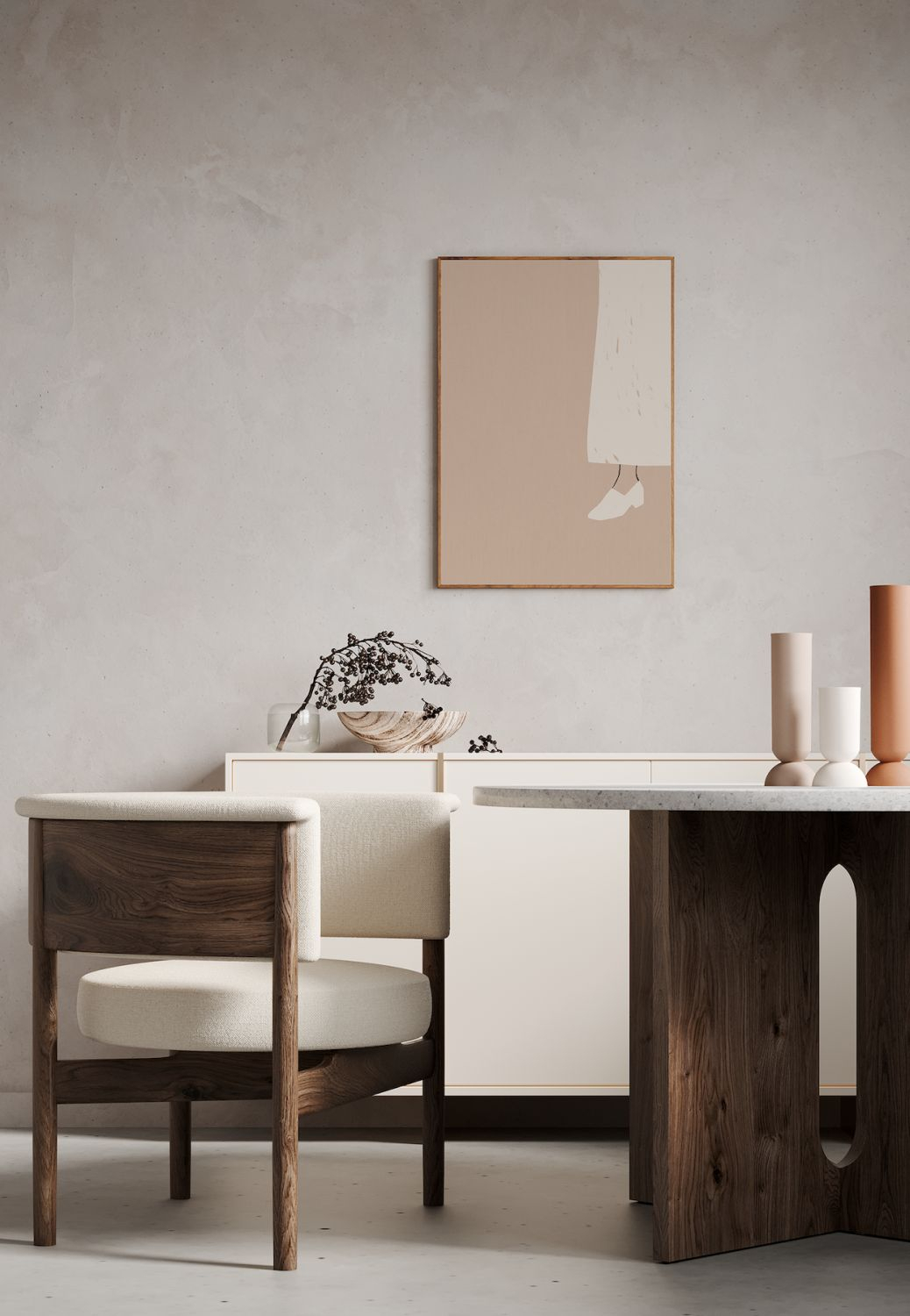 Chic Poster Beige ohne Rahmen | Paper Collective | COCOLI