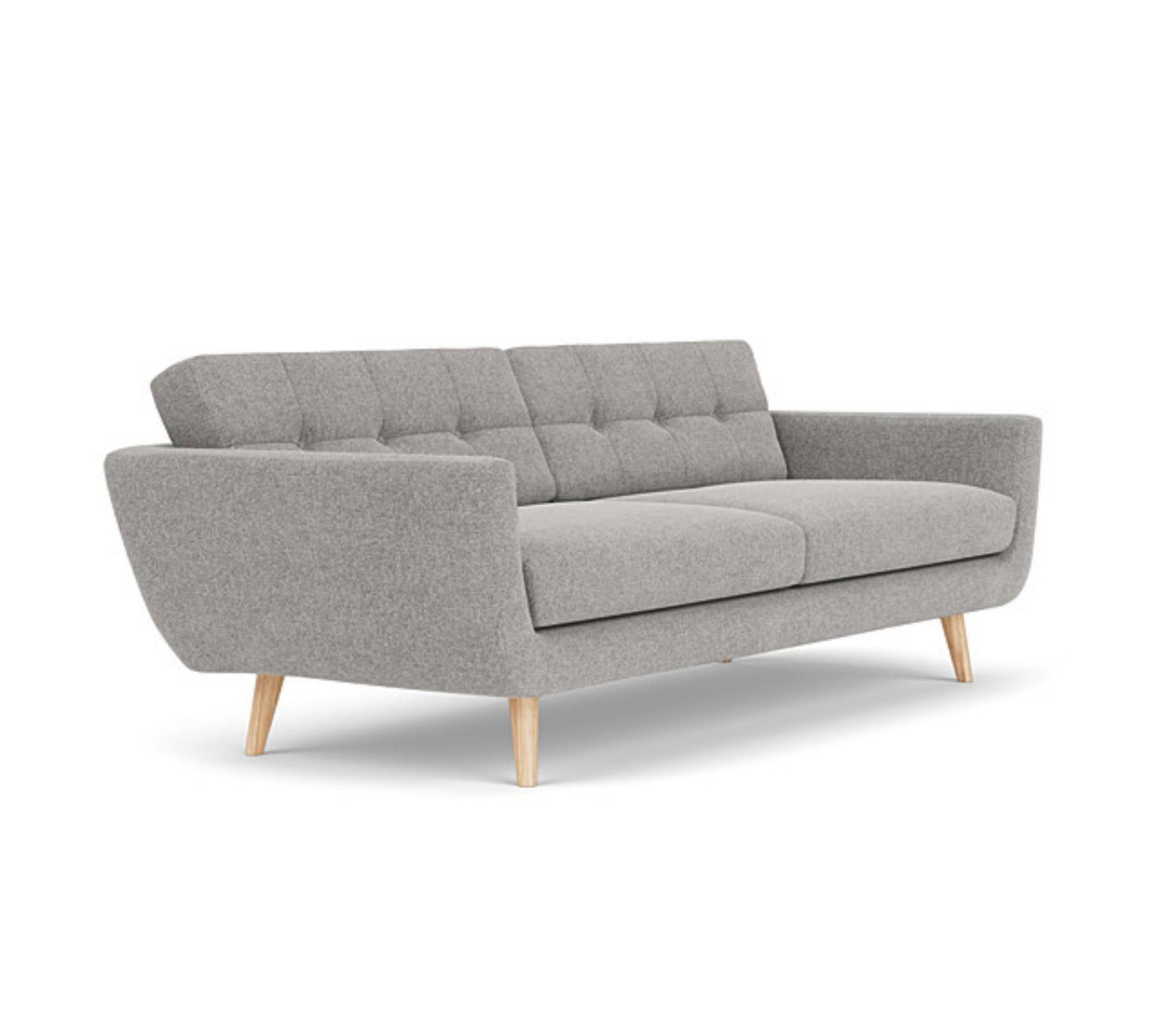 Vera Sofa 3-Sitzer Olena Light Grey | SOFACOMPANY | COCOLI