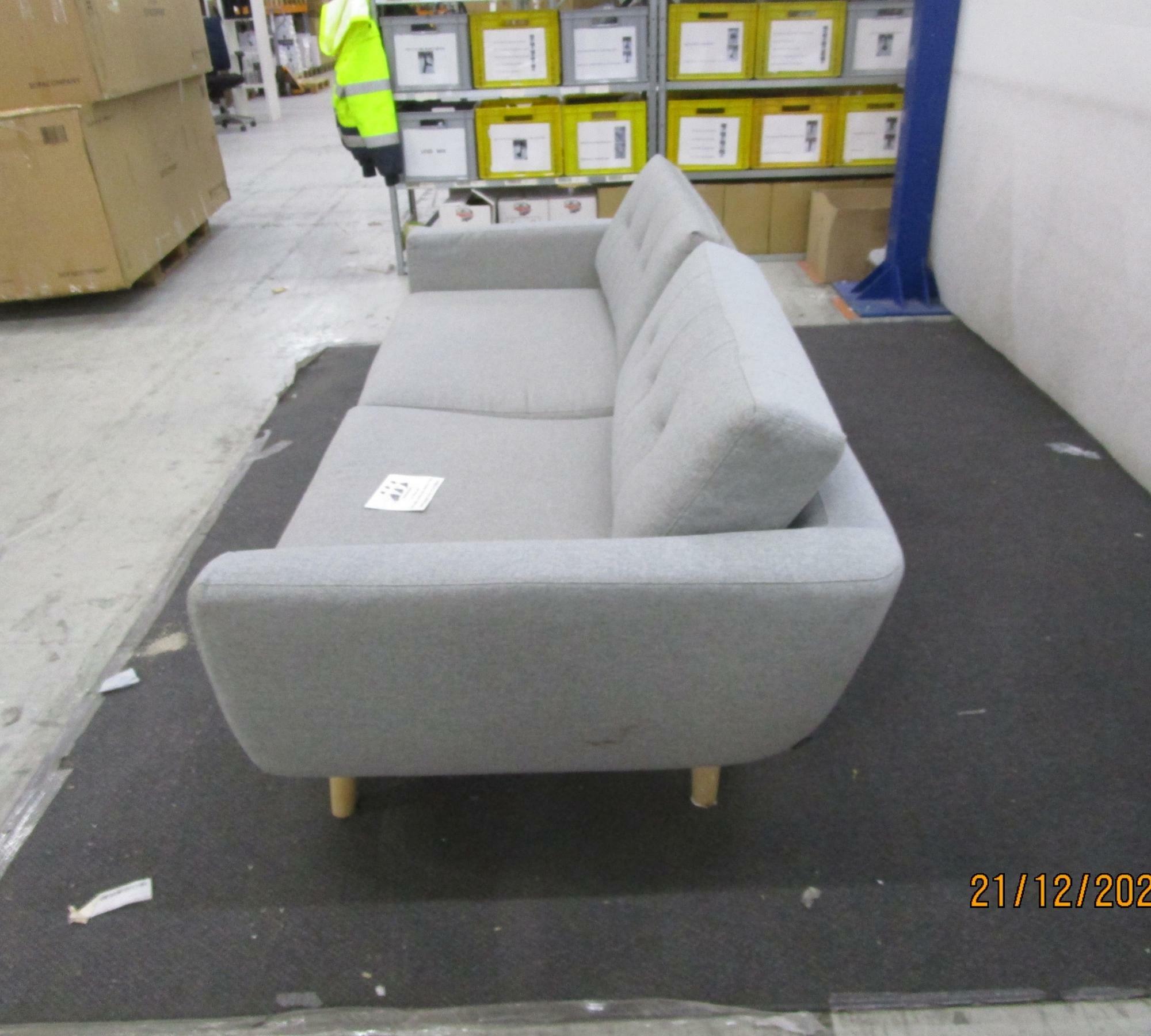 Vera Sofa 3-Sitzer Olena Light Grey | SOFACOMPANY | COCOLI