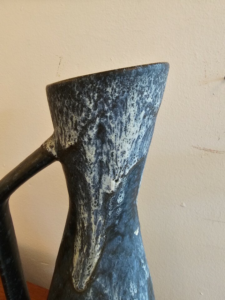 Vintage Scheurich Vase Keramik Blau | Scheurich | COCOLI